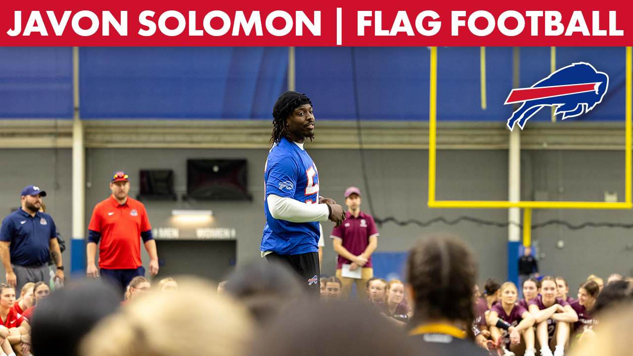 Javon Solomon & Bobby Babich Mic'd Up for HS Girls Flag Football Kickoff!