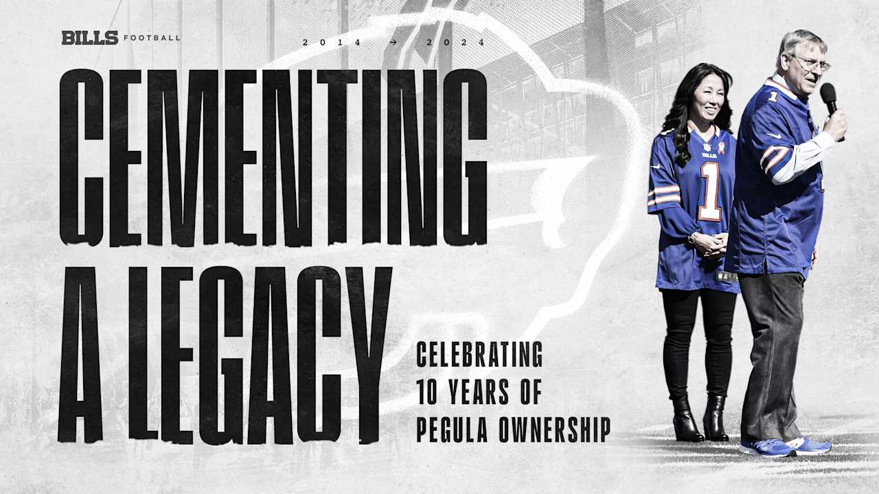 Celebrating 10 Years Of Pegula Ownership Of The Buffalo Bills