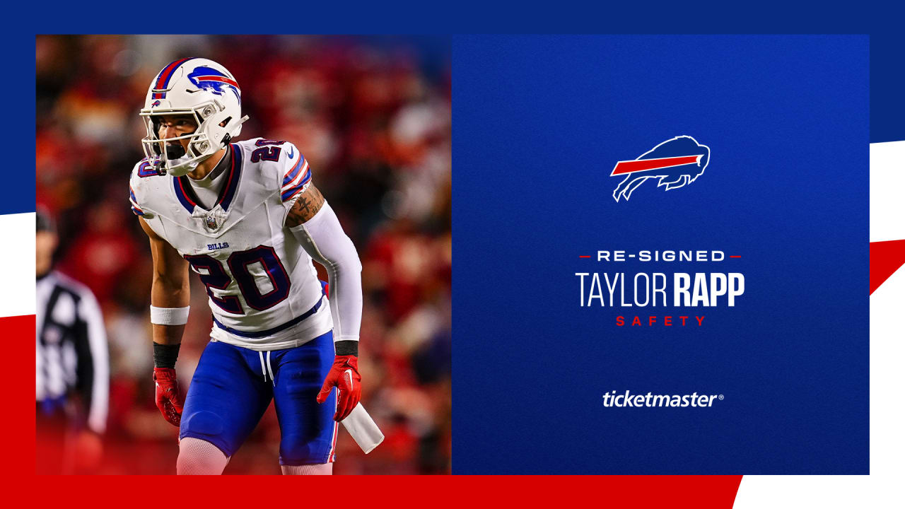 Bills re-sign safety Taylor Rapp to three-year contract extension
