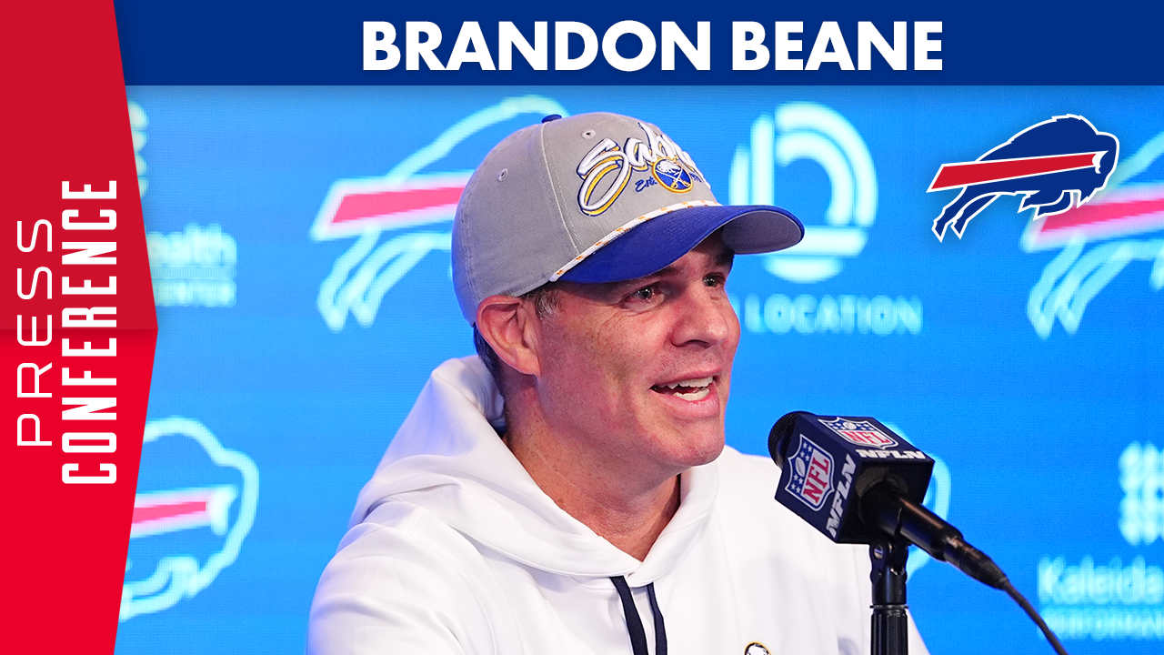 Brandon Beane Talks With The Media Ahead Of The NFL Draft
