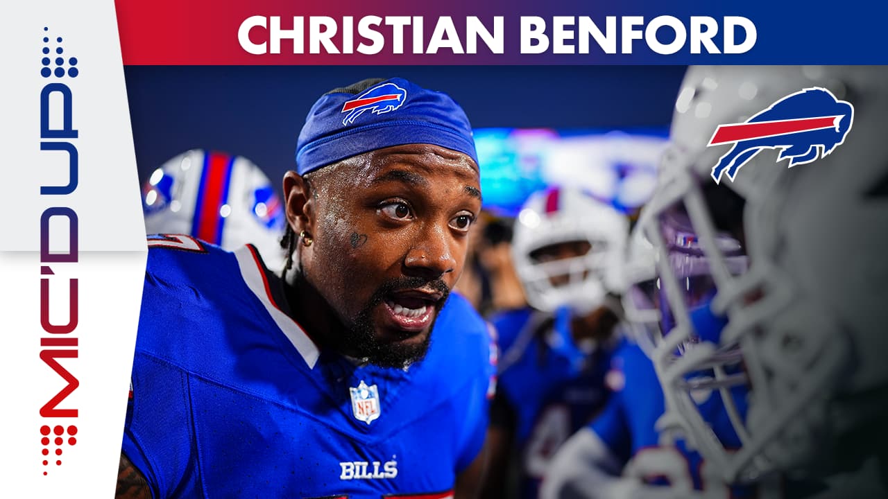 Christian Benford Mic'd Up for Divisional Clash vs Dolphins!