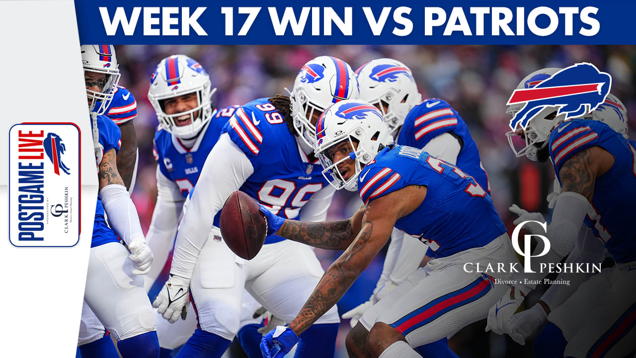Breaking Down The Buffalo Bills Week 17 Win Vs. The New England Patriots | Bills Postgame Live