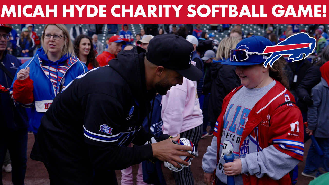 Buffalo Bills Support Micah Hyde At Annual Charity Softball Game!