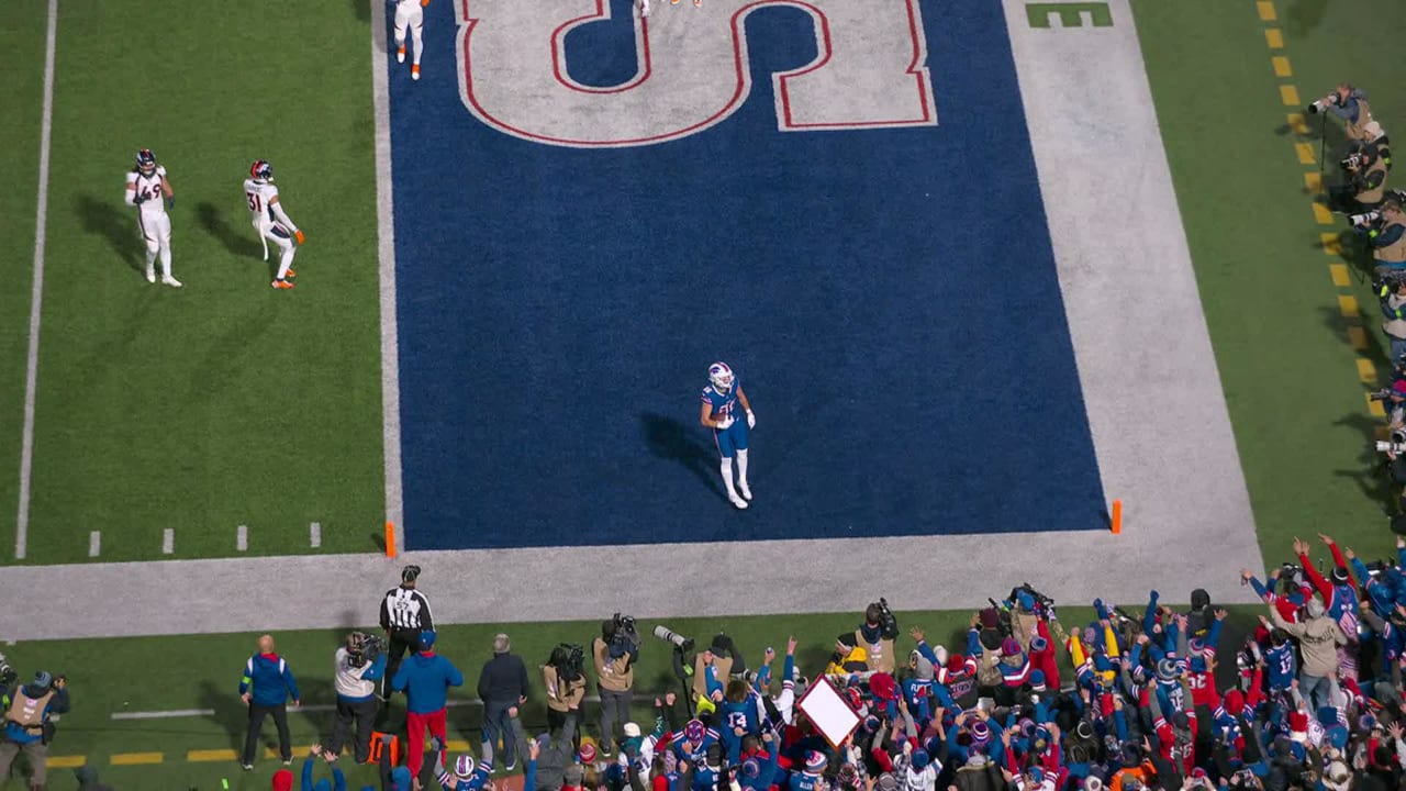 Josh Allen with a 22-yard touchdown pass to Dalton Kincaid | Bills vs. Broncos | MNF