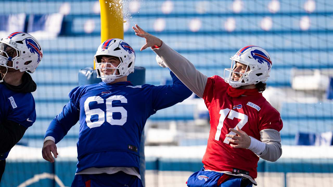 In the Lab | Buffalo Bills Divisional Round Friday Practice Photos