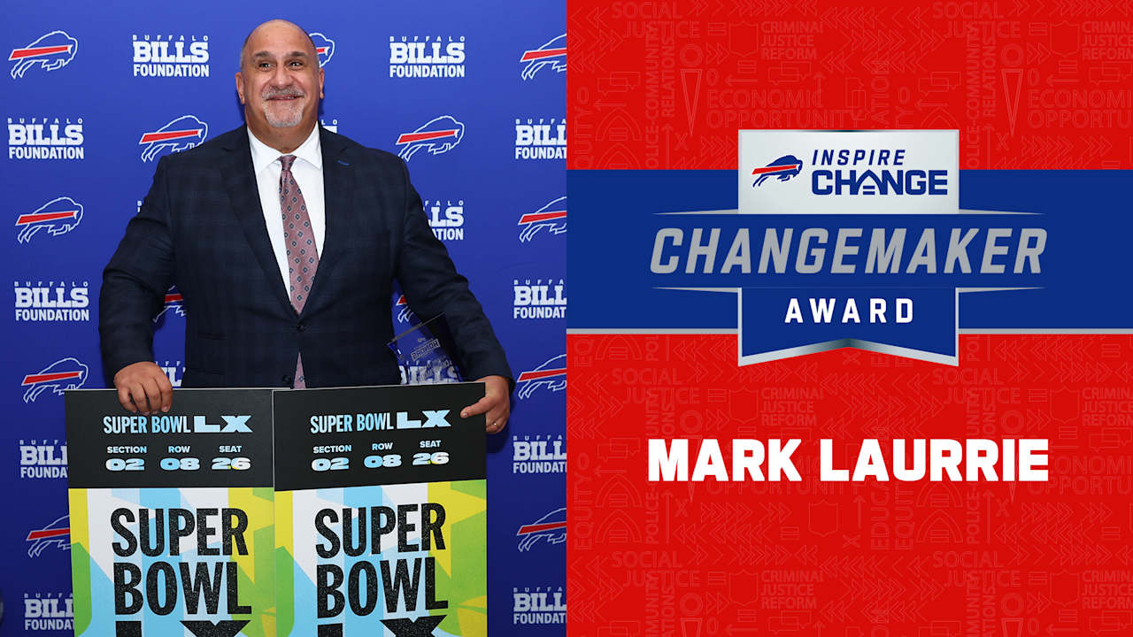 Buffalo Bills announce Mark Laurrie as 2025 Inspire Change Changemaker