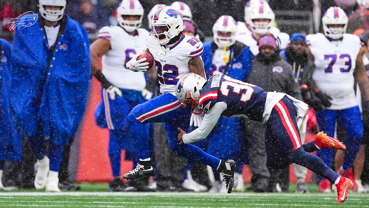 Ray Davis returns Bills' opening drive kickoff for 45 yards | Bills vs ...