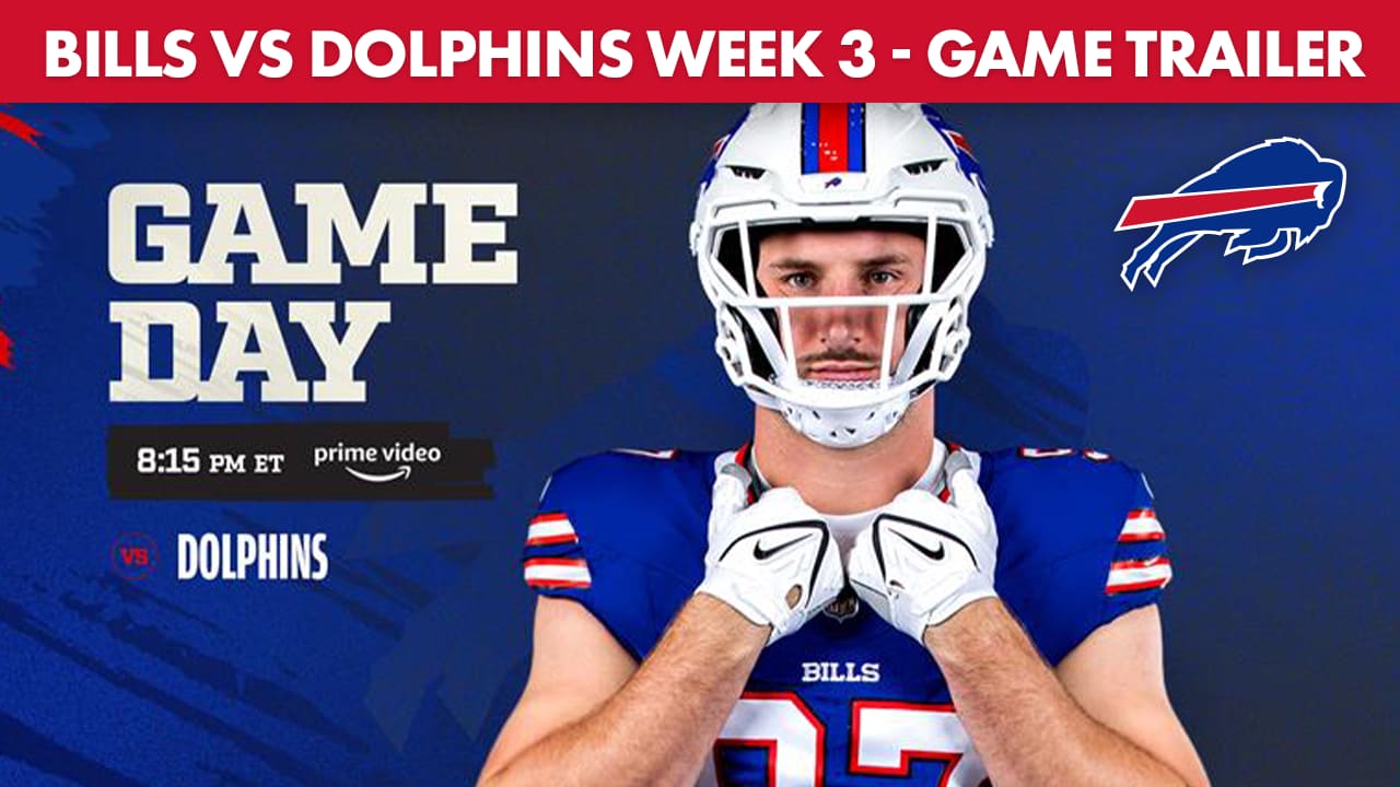 Buffalo Bills vs Miami Dolphins - Week 3 Game Trailer