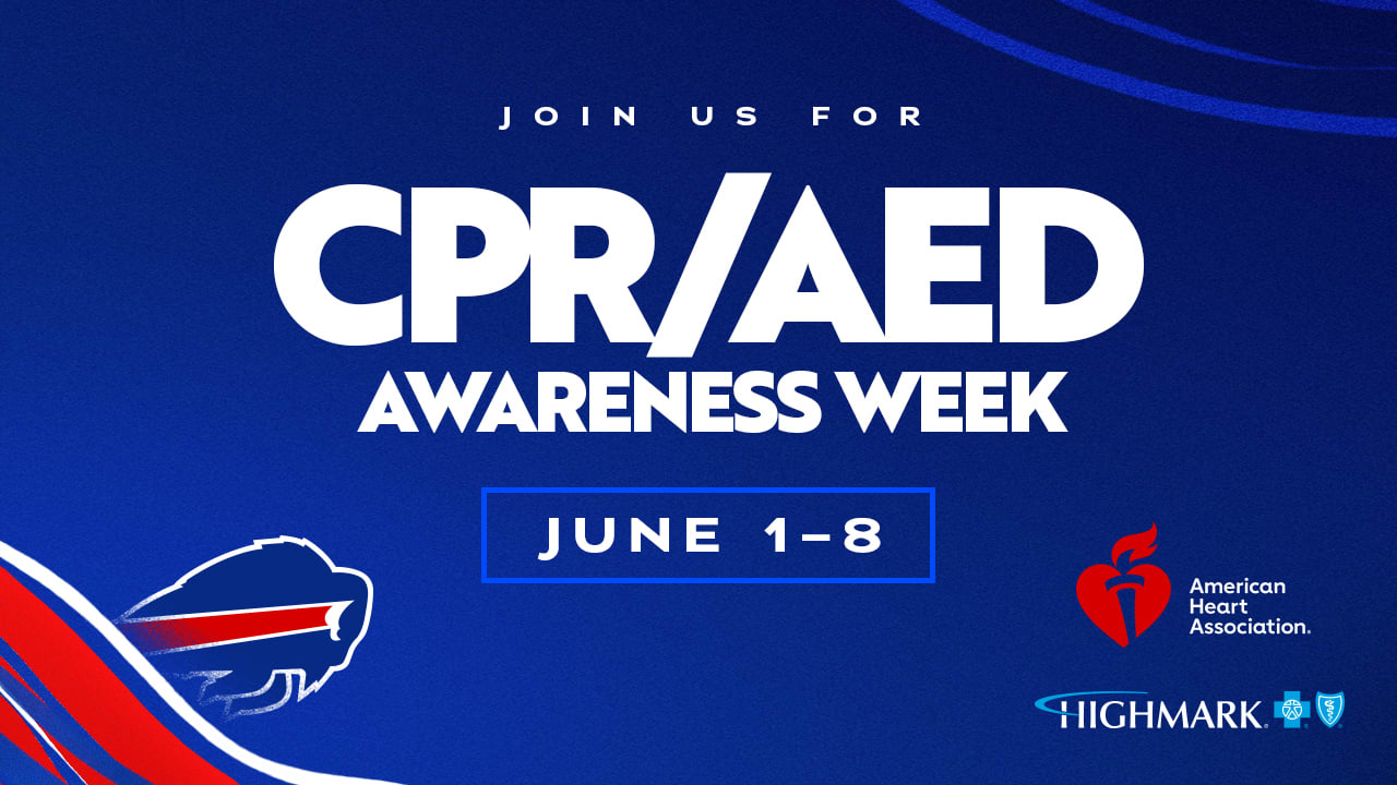 How you can join the Bills for CPR & AED Awareness Week