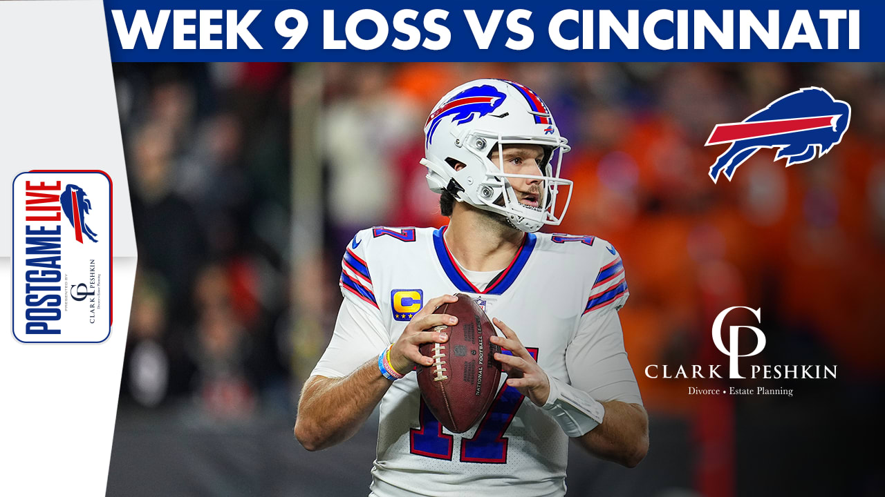 Breaking Down The Buffalo Bills Week 9 Loss To The Cincinnati Bengals | Bills Postgame Live
