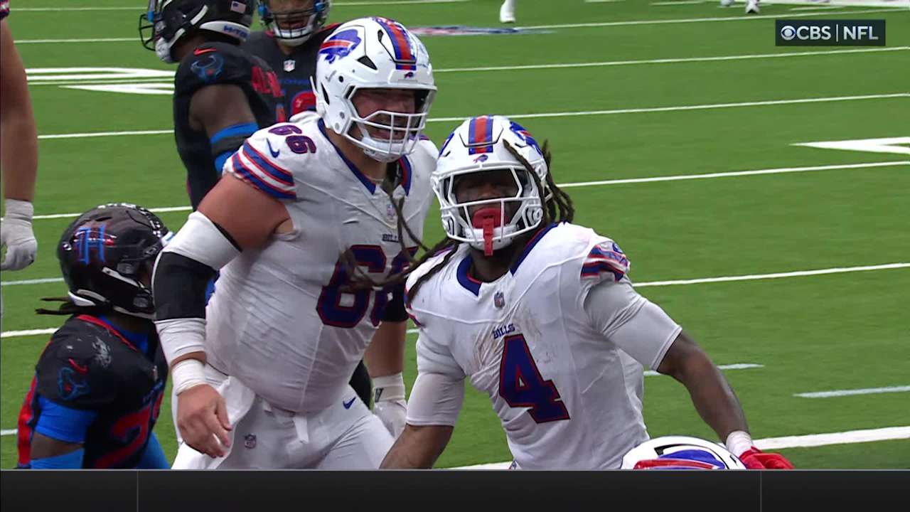 James Cook scores Buffalo's first touchdown of the game | Bills at ...