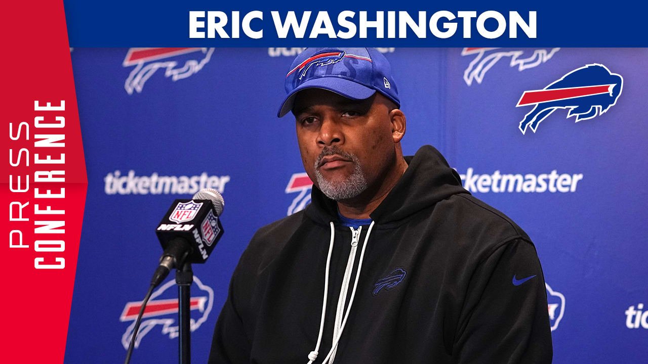 Eric Washington: "Aggressive, Consistent, Fundamentals" | Buffalo Bills
