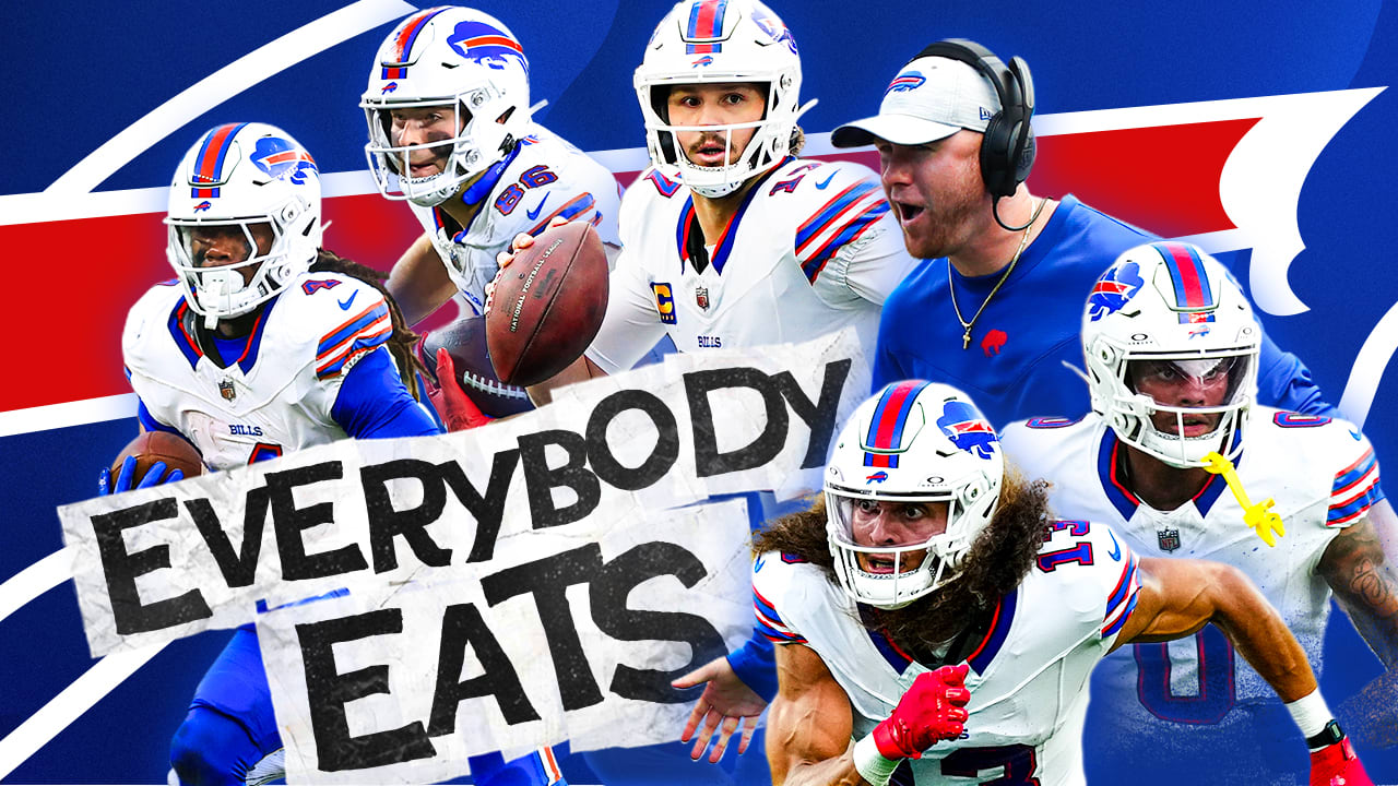 ‘Everybody Eats’ | Inside the Bills’ offensive philosophy in 2024 and why they can make it work