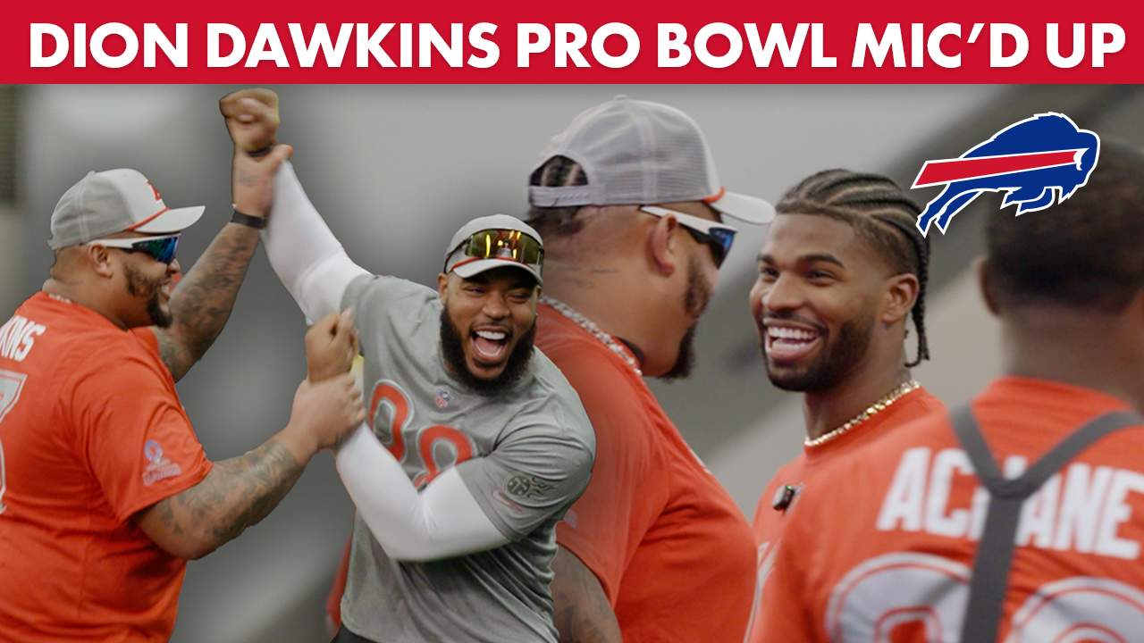 Dion Dawkins Mic'd Up For 2026 Pro Bowl Games With Shedeur Sanders ...
