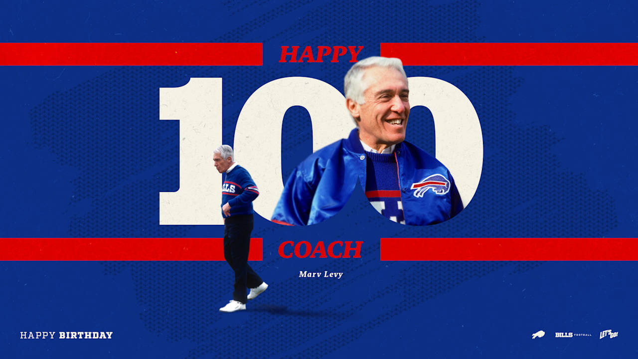 Happy 100th Birthday To Bills Legend Marv Levy!