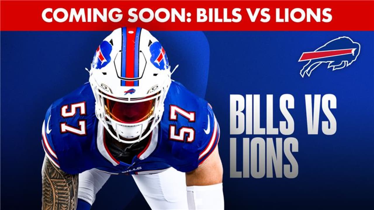 Buffalo Bills Week 15 Matchup vs. The Detroit Lions