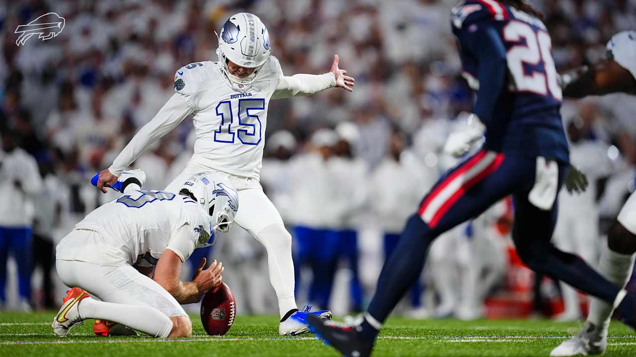 Matt Prater cashes in a 31-yard FG to get Bills on the board | Bills vs ...