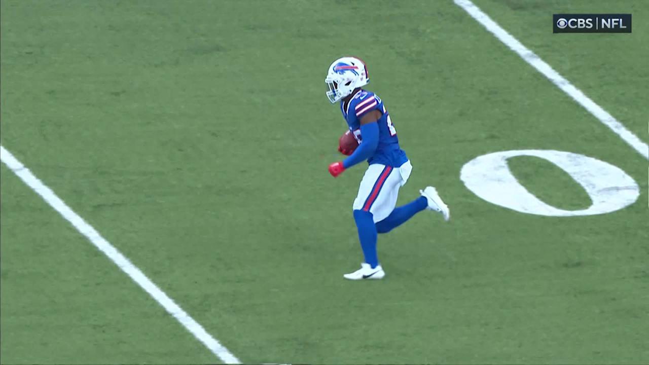 Brandon Codrington takes his first Bills kick return for 53 yards ...