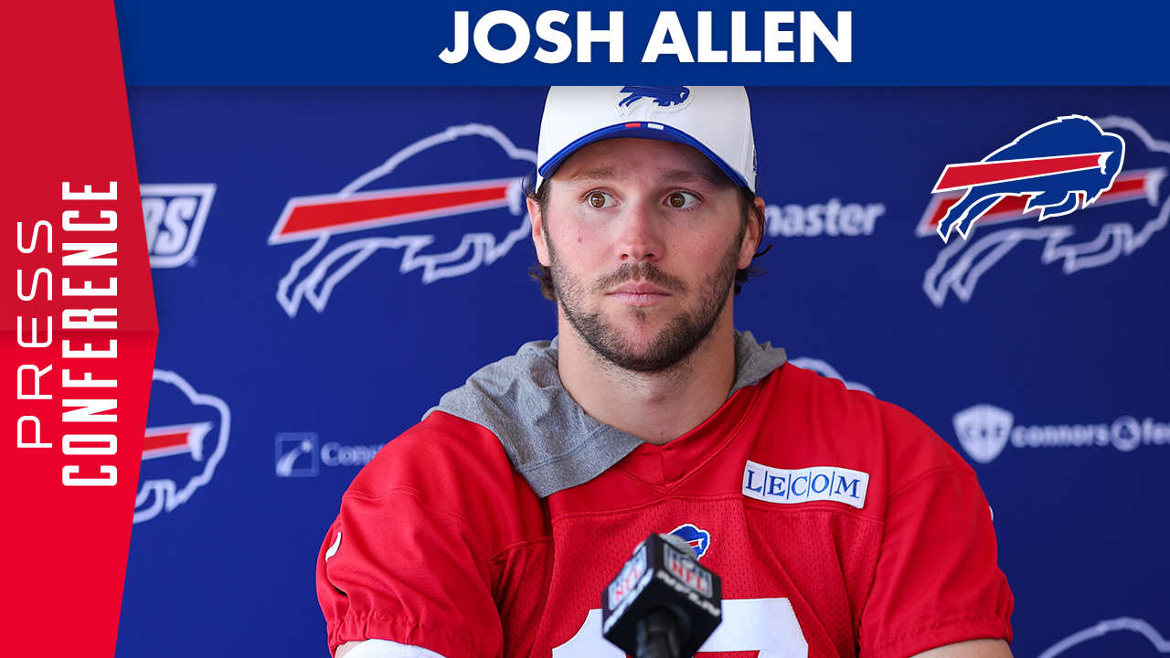 Josh Allen: "Happy To Be Back Here"