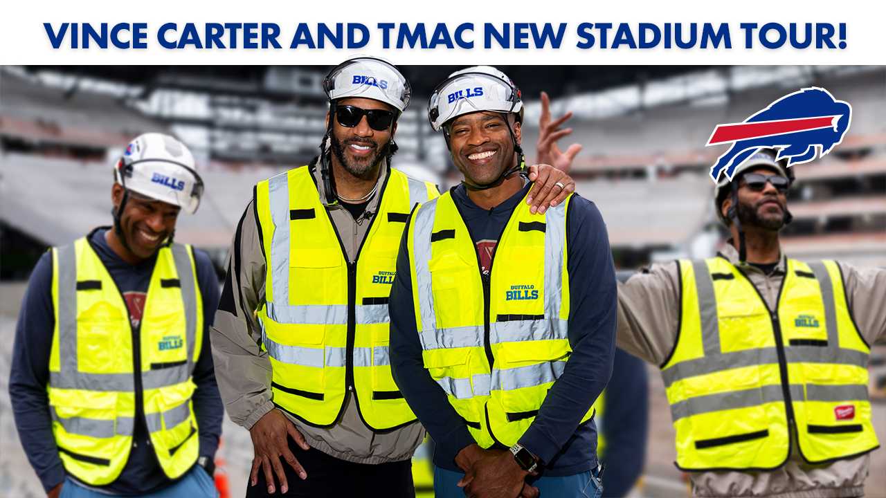 Behind-the-Scenes with Vince Carter and Tracy McGrady at New Highmark ...
