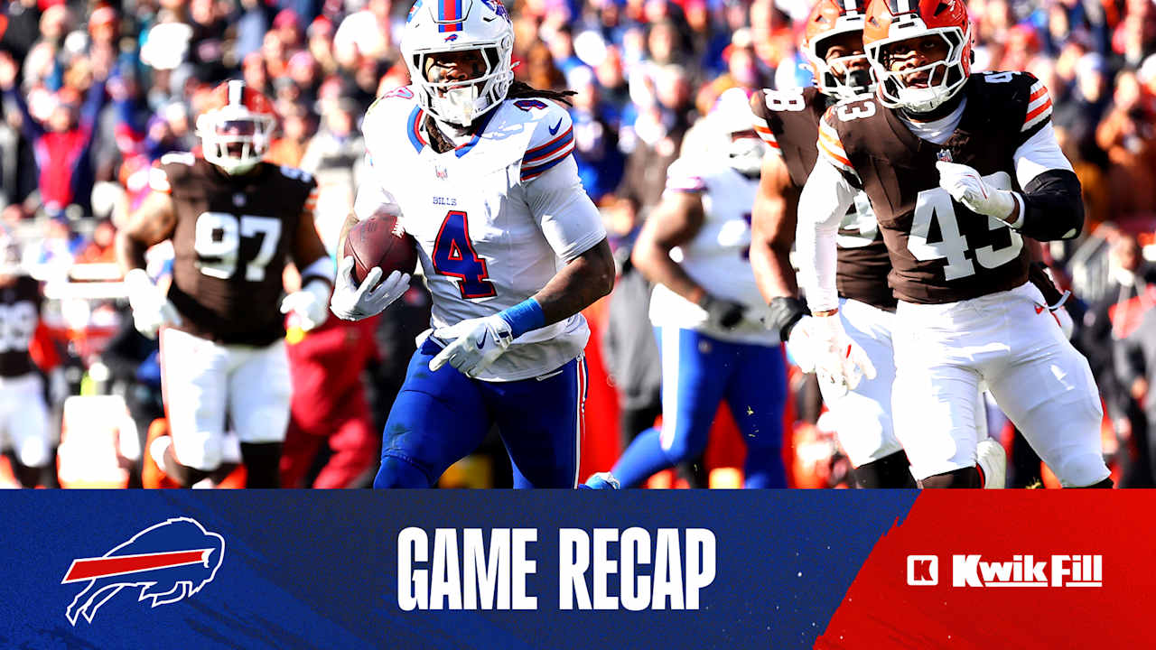 Bills, Browns | Final Score, recap + highlights