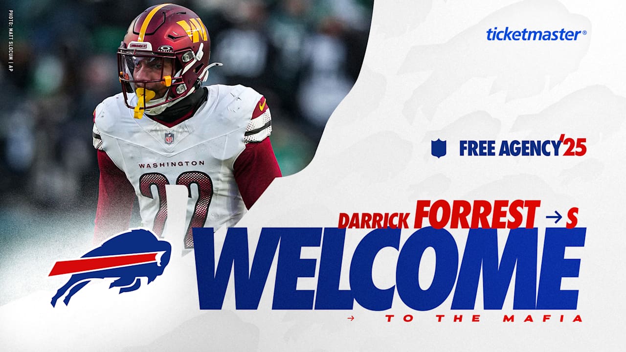 Bills sign S Darrick Forrest to one-year deal Bills sign S Darrick Forrest to one-year deal