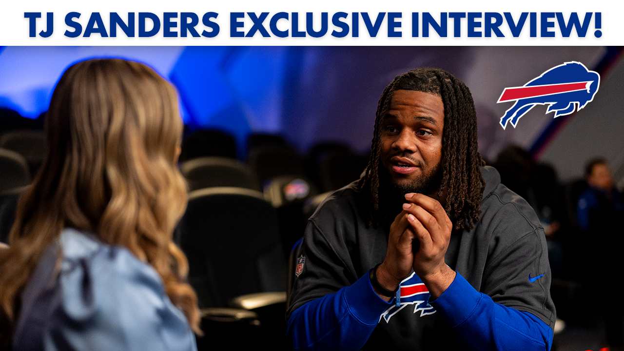 TJ Sanders talks Rushing the QB, Pregame Rituals, Playing in Buffalo ...