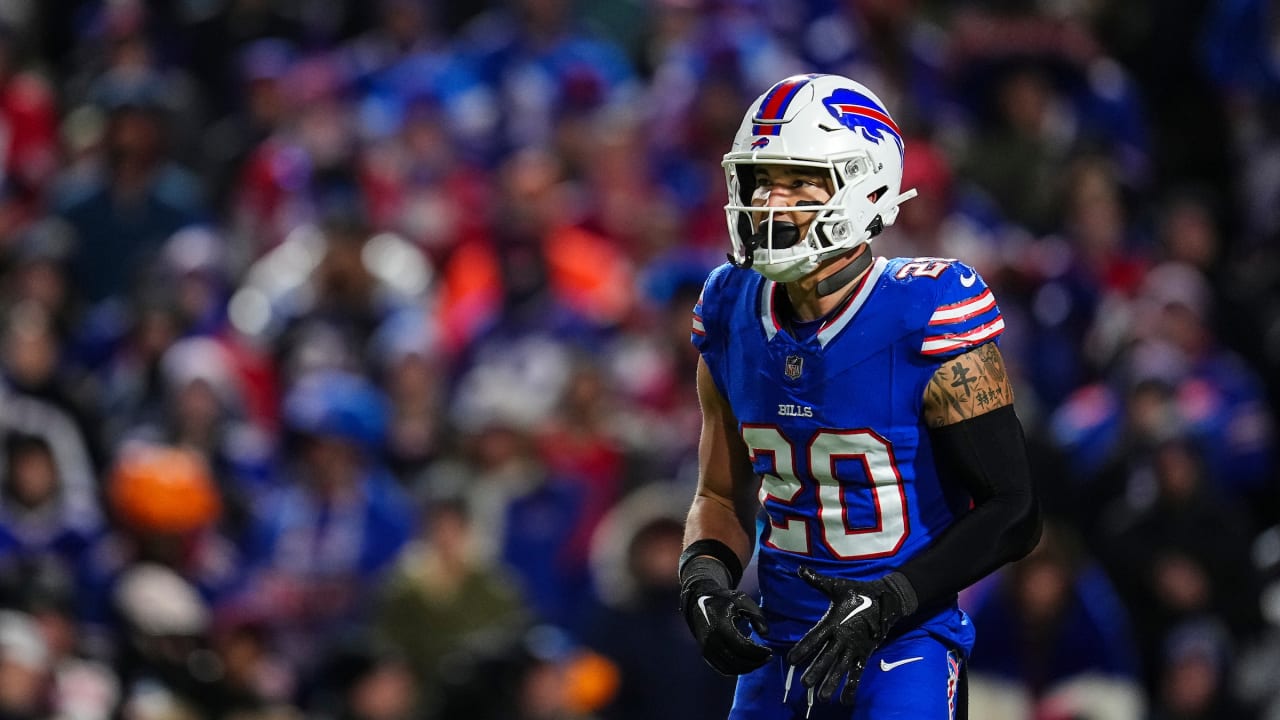 Bills provide these injury updates on S Taylor Rapp, CB Taron Johnson