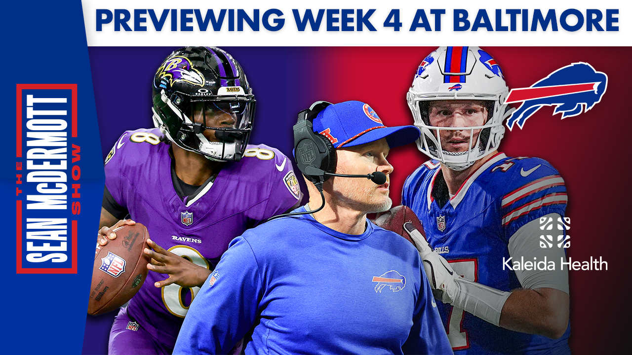 The Sean McDermott Show | Previewing Sunday Night Football: Bills at Ravens