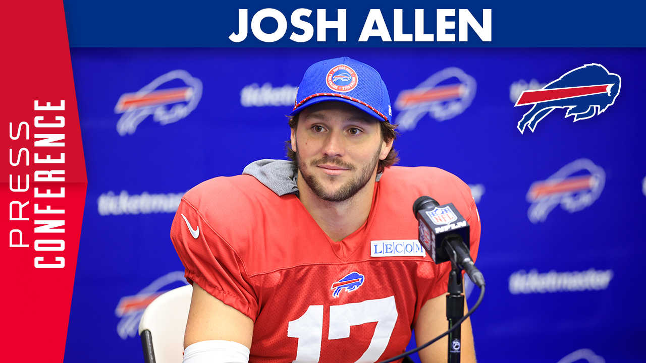 Josh Allen talks prepping for the Houston Texans, Stefon Diggs, and more!