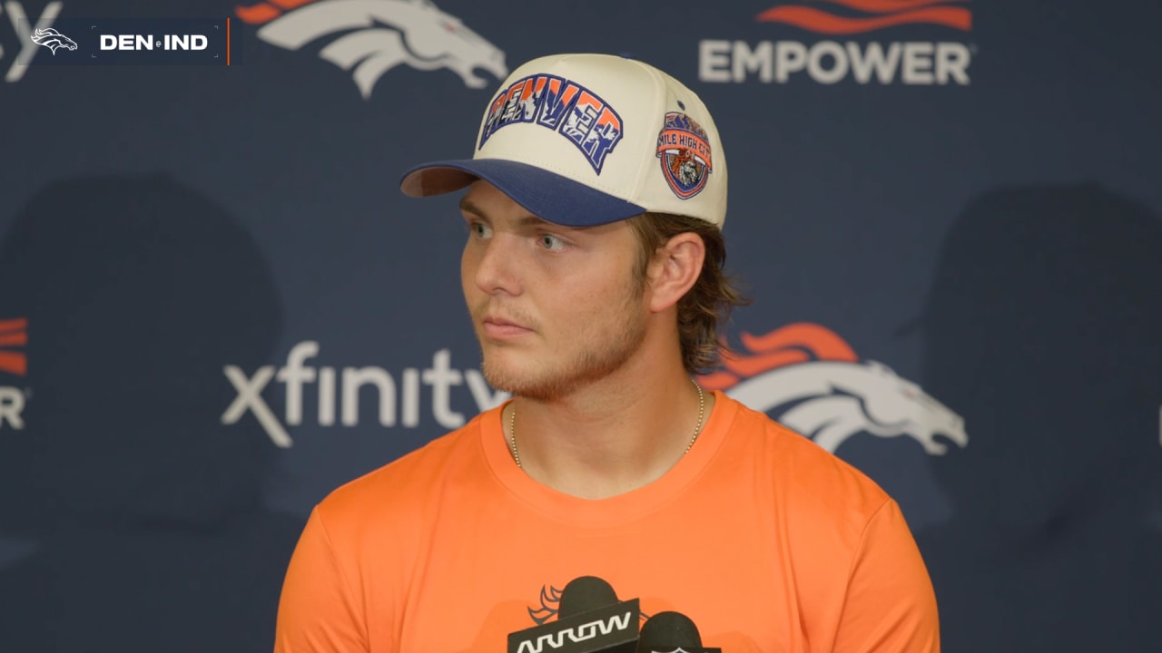 QB Zach Wilson on his first preseason reps with the Broncos: 'I thought ...