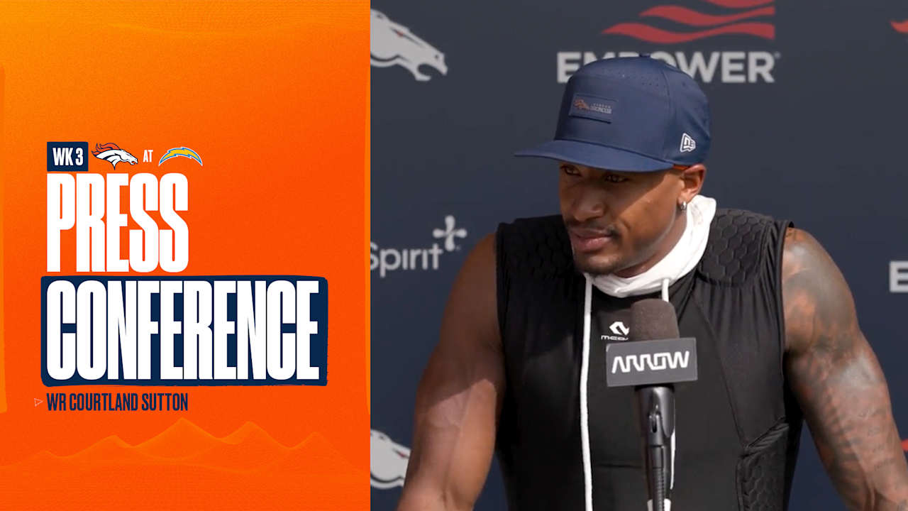 WR Courtland Sutton on playing in the AFC West: 'We play some of the ...