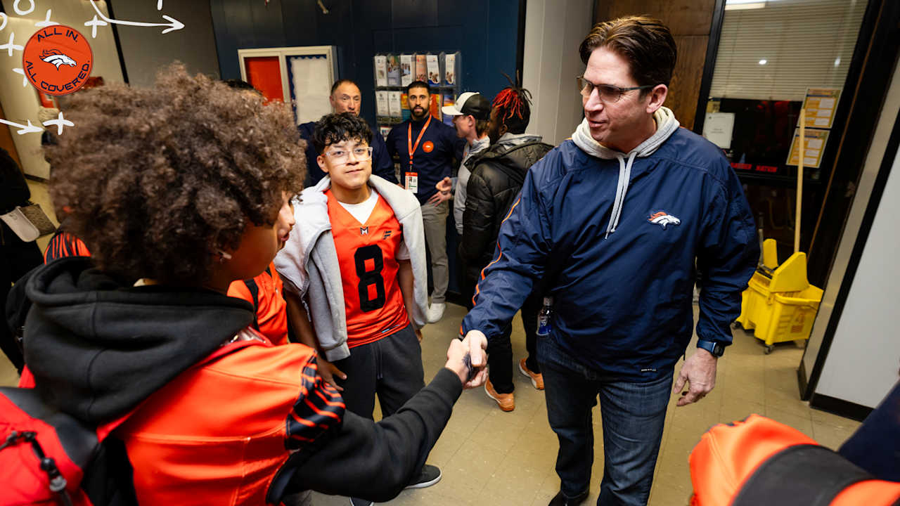 Photos: Denver Broncos Foundation hosts educational ALL IN. ALL COVERED ...