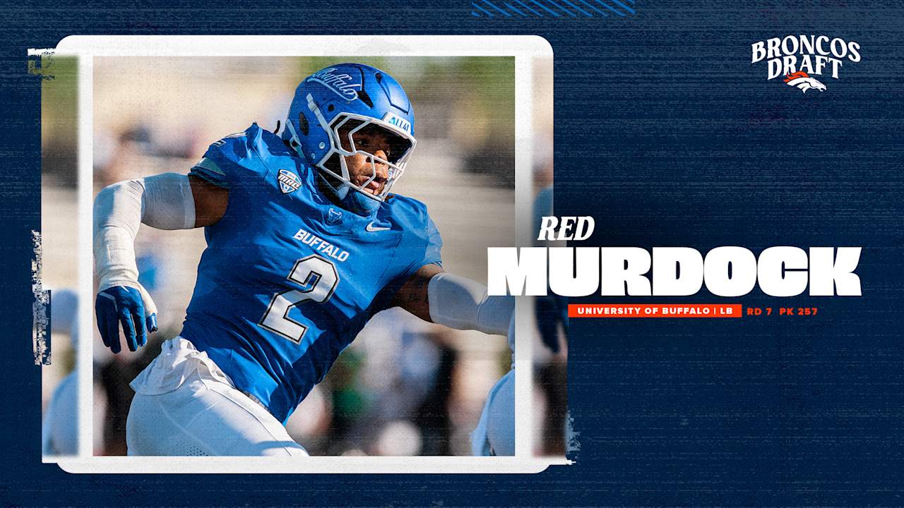 Broncos select LB Red Murdock with 257th-overall pick in 2026 NFL Draft