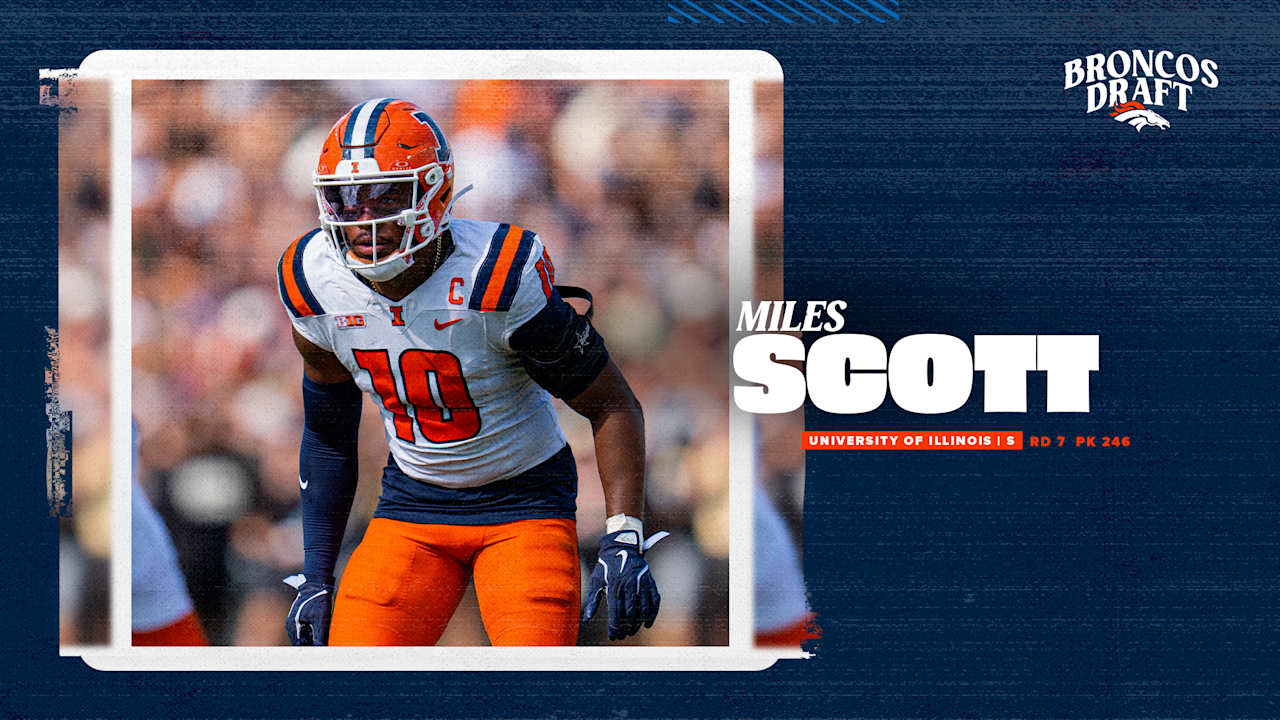 Broncos select S Miles Scott with 246th-overall pick in 2026 NFL Draft
