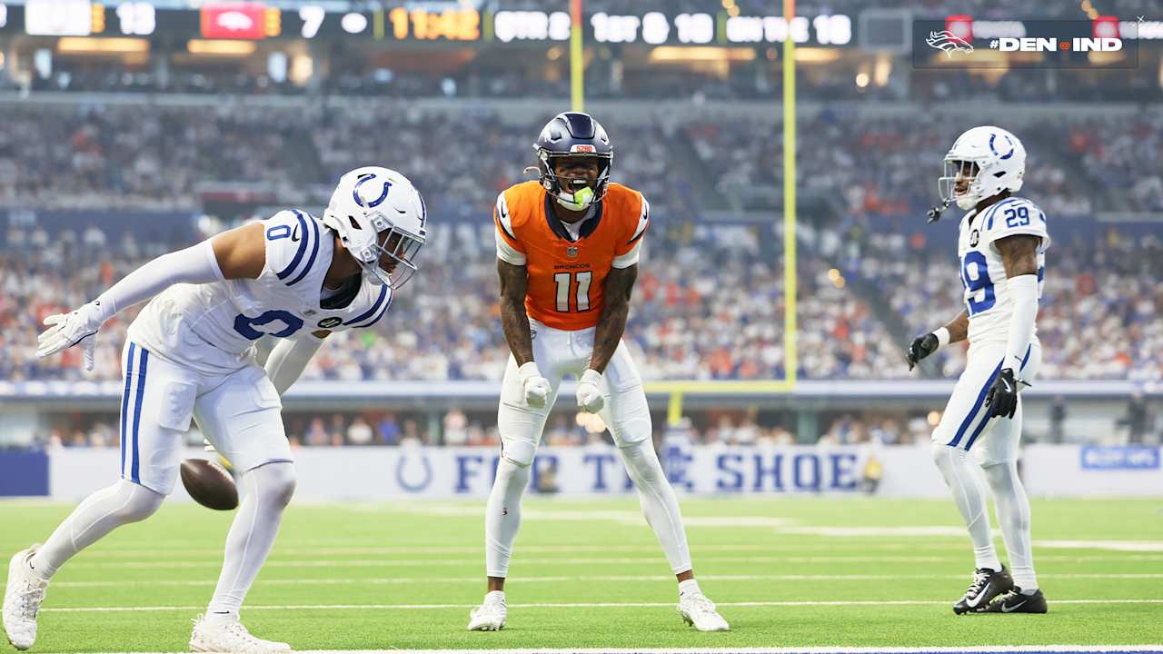 WR Troy Franklin finds the end zone for a 3-yard touchdown | Broncos at ...
