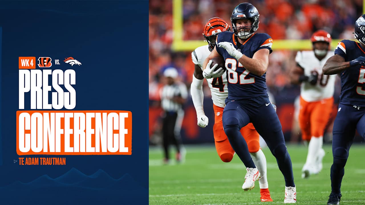 TE Adam Trautman on Broncos' improved run game: 'We ran the ball really ...