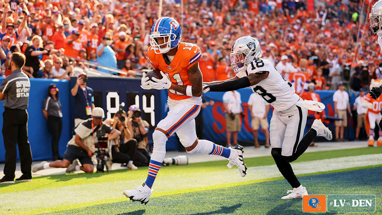 QB Bo Nix finds WR Josh Reynolds for 9-yard touchdown reception ...