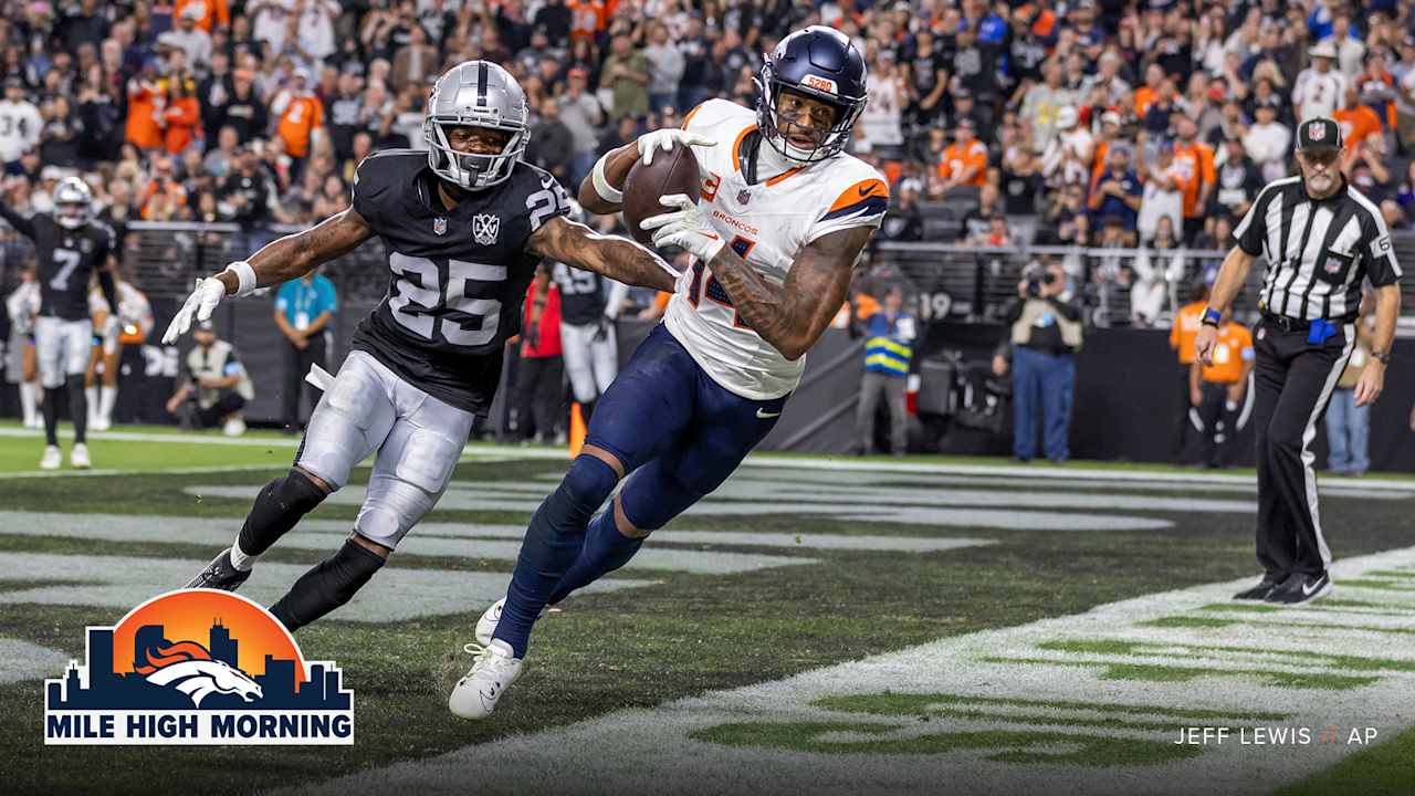 Mile High Morning: WR Courtland Sutton’s 2-touchdown day helps Broncos ...