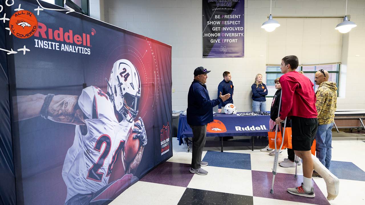 Photos: Denver Broncos Foundation hosts educational ALL IN. ALL COVERED ...