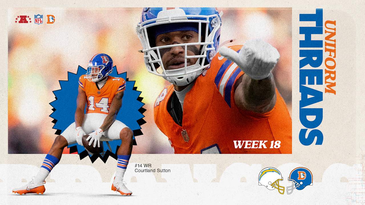 Broncos to wear throwback uniforms for Week 18 game vs. Chargers