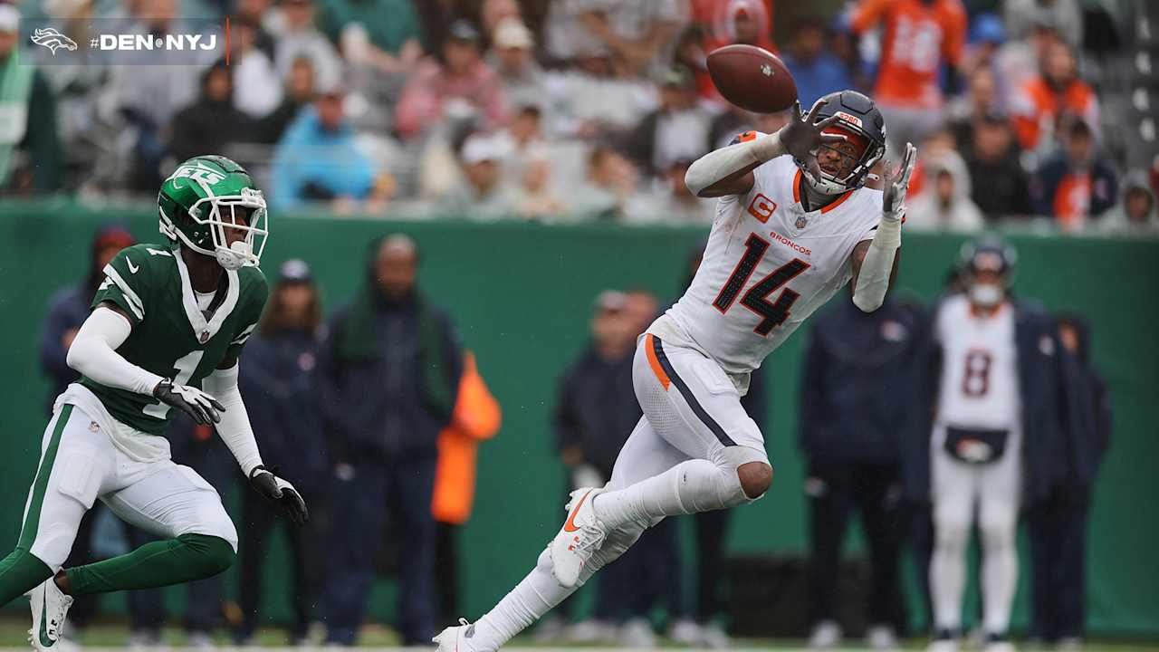 QB Bo Nix fires 29-yard completion to WR Courtland Sutton on third down ...
