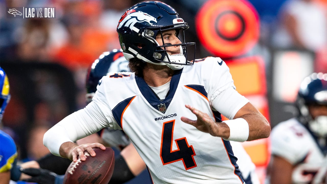 Broncos make quarterback change, Jarrett Stidham to start vs. Chargers
