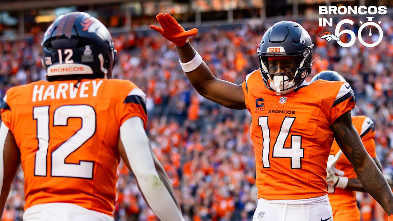 Nix preps for Week 11 vs. Chiefs, Sutton weighs in on Harvey's development | Broncos in 60