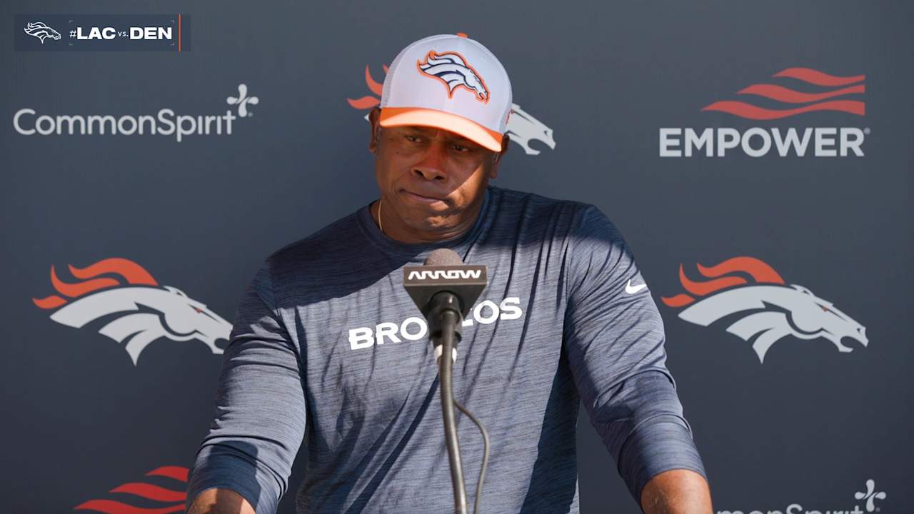 DC Vance Joseph on Denver's defense: 'It's important for all young ...
