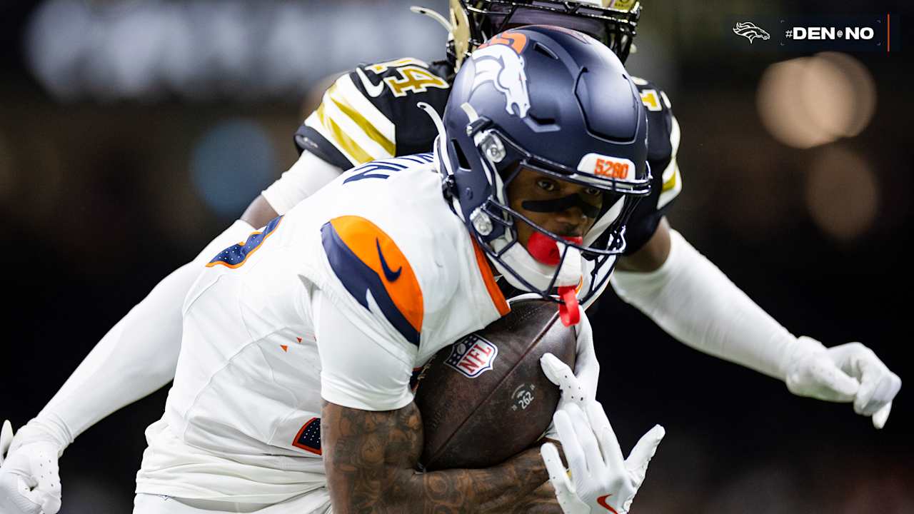 QB Bo Nix fires 30-yard completion to WR Troy Franklin | Broncos at Saints