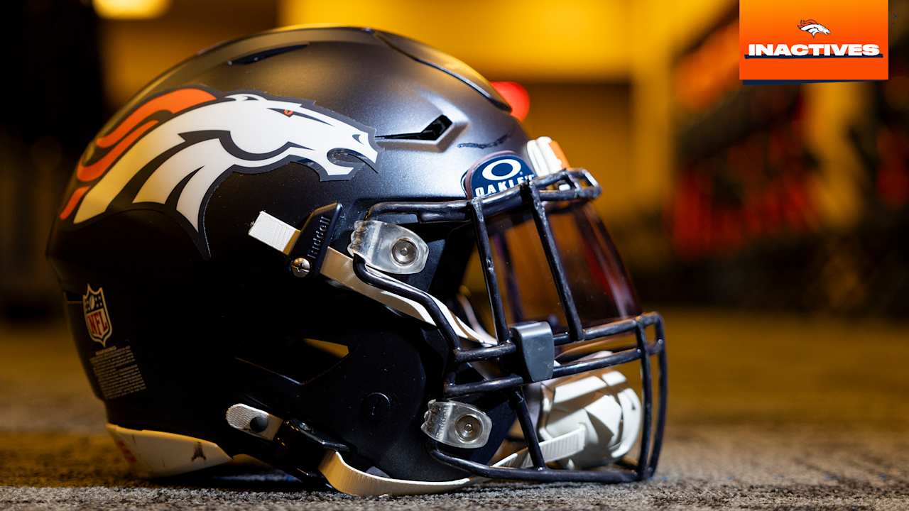 Broncos announce inactives for Week 2 game vs. Colts