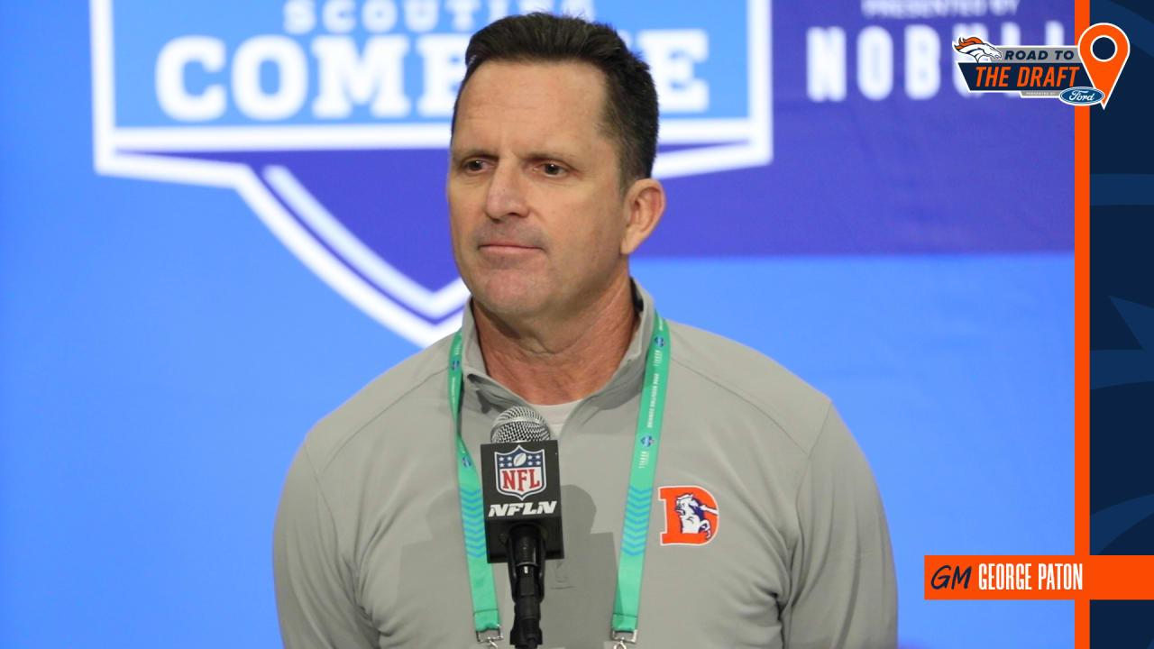 GM George Paton on Broncos' free-agency approach: 'We have flexibility'