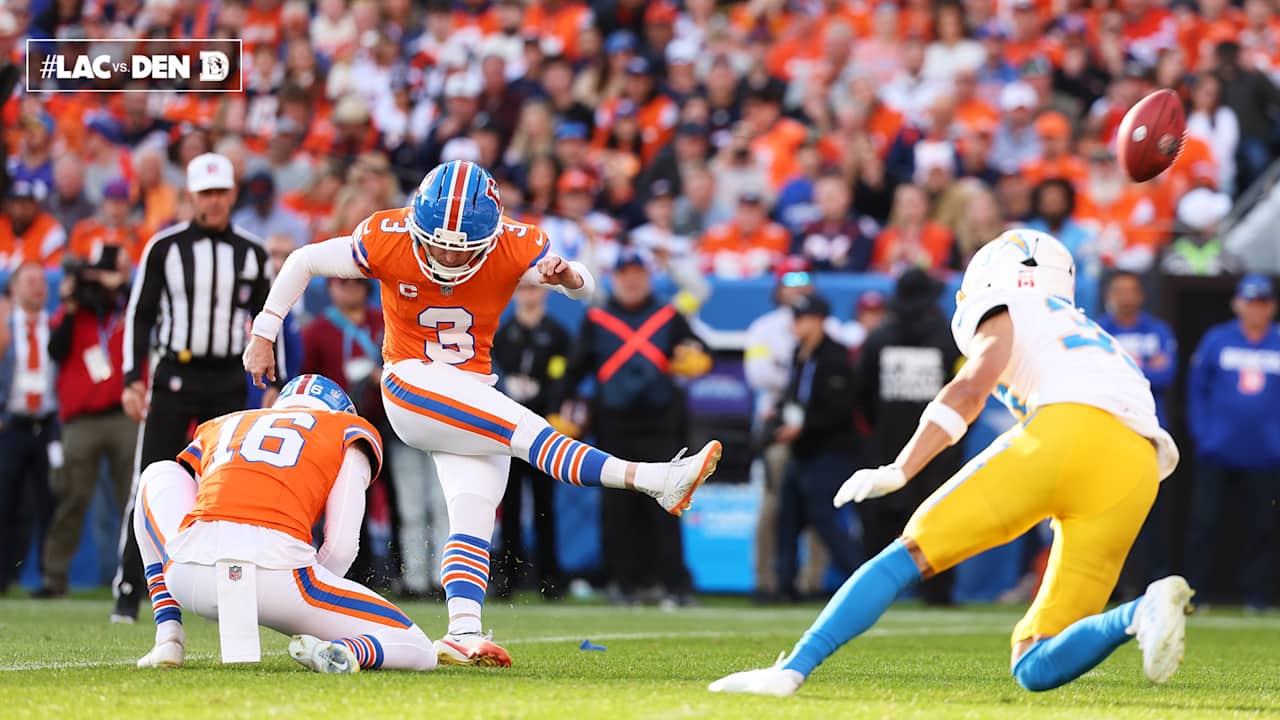 K Wil Lutz records Broncos' first score on 24-yard field goal | Broncos ...