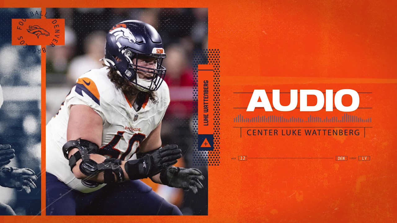 C Luke Wattenberg on Denver's offense: 'We're growing and continuing to ...